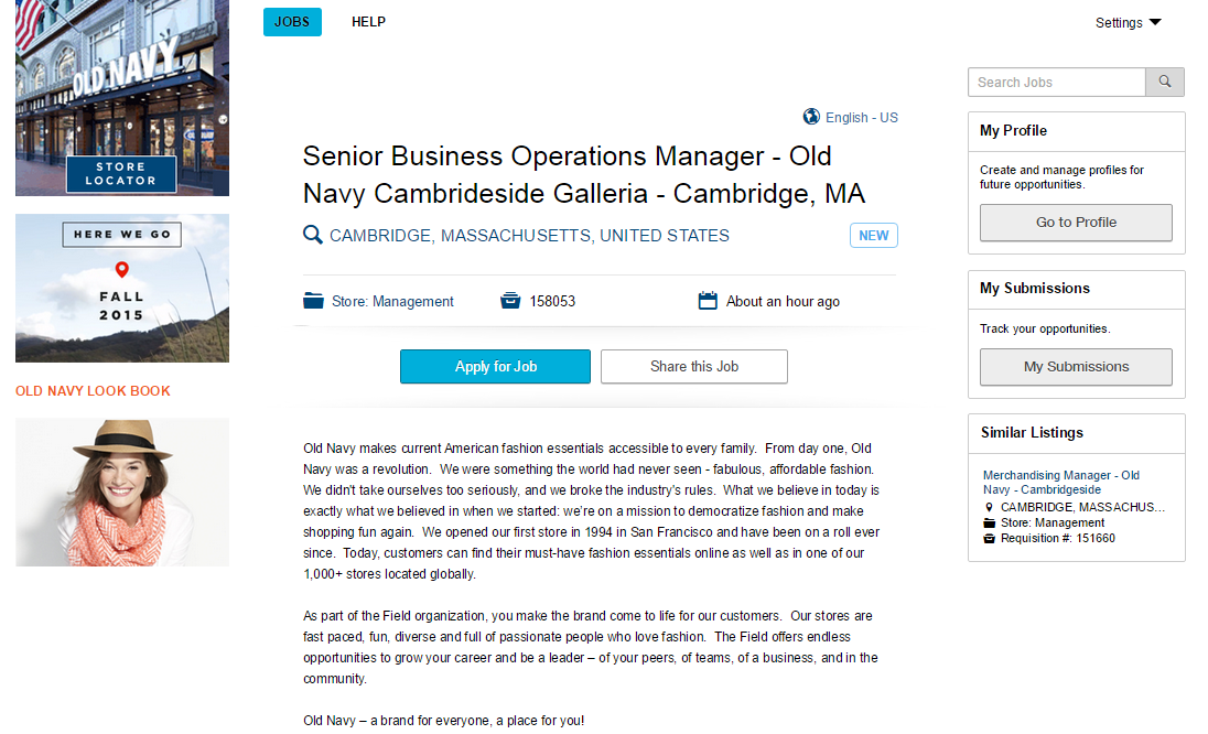 Old Navy Job Application & Career Guide 2024 | Job Application Review