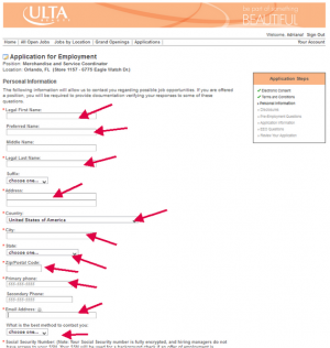 ULTA Application - ULTA Career Guide 2024 | Job Application Review